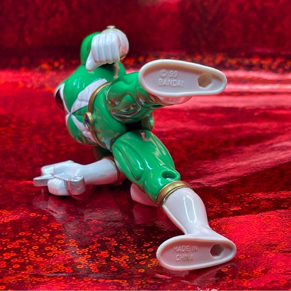 Bandai Namco | Toys | 99 Bandai Mighty Morphin Power Rangers Lightspeed Rescue Green Ranger Rare ...